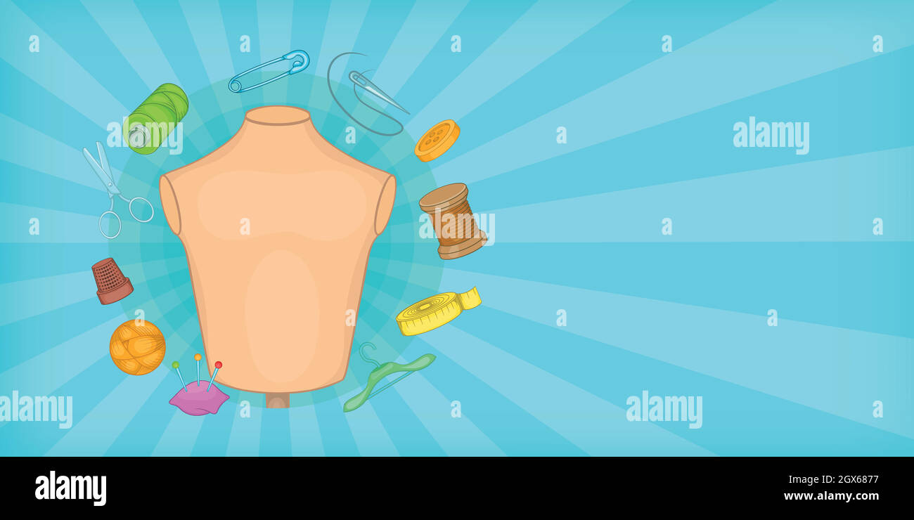 Tailor cartoon illustration hi-res stock photography and images - Alamy