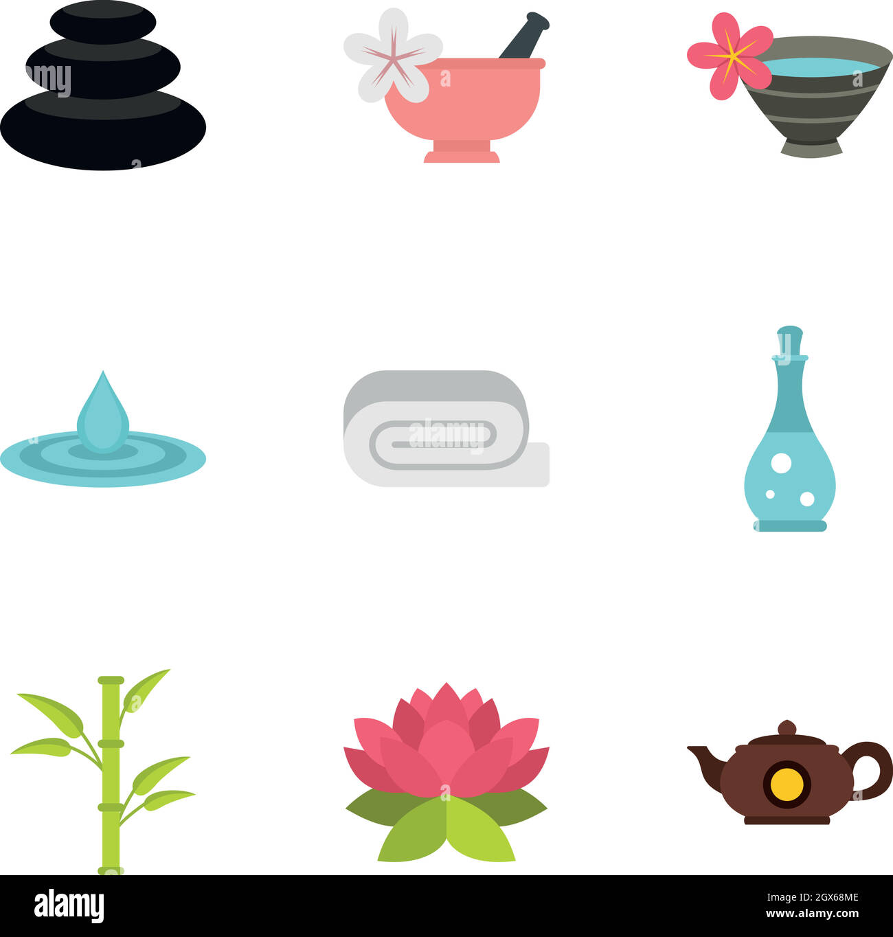 Massage Stock Vector Images - Alamy