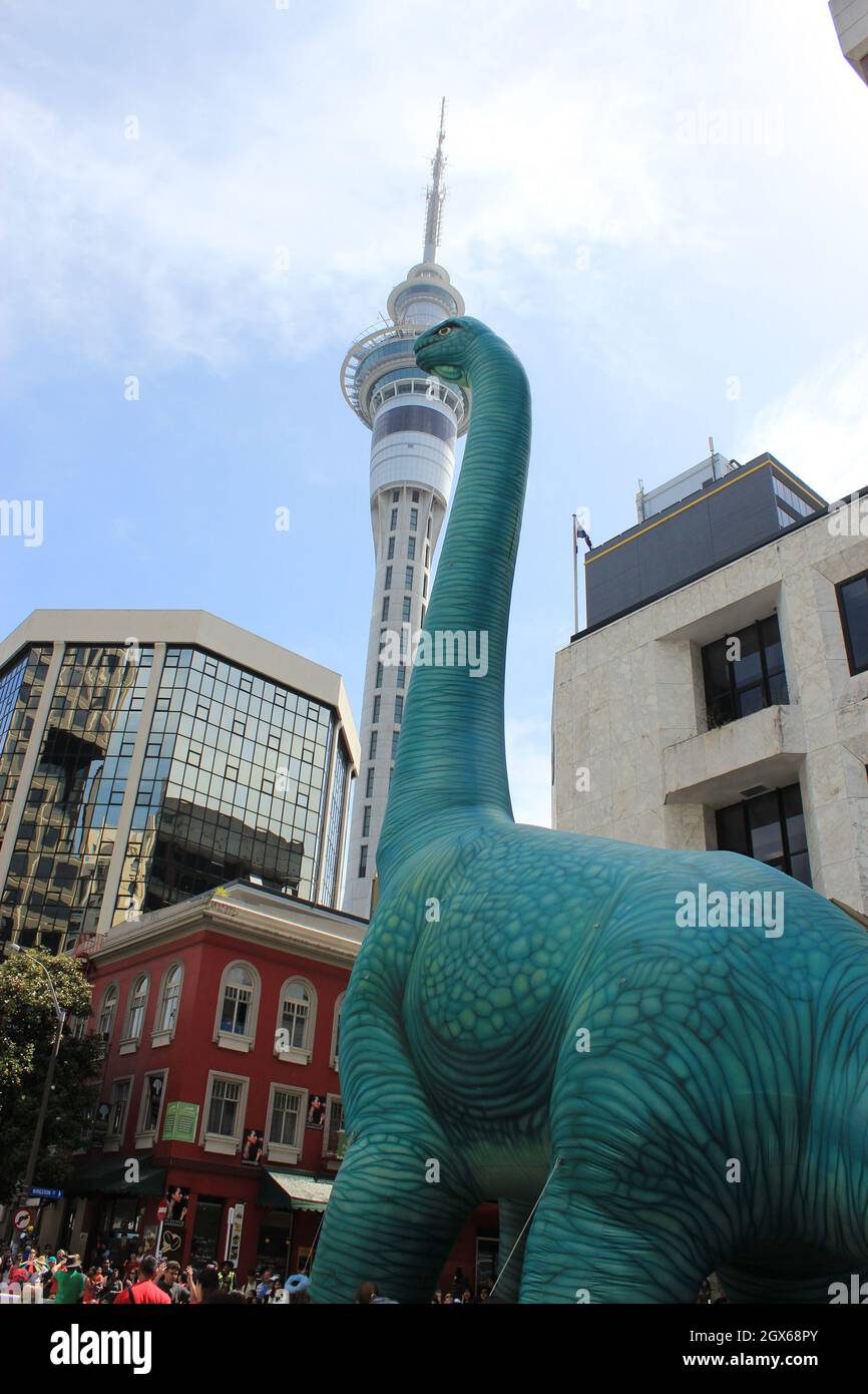 Christmas parade in Auckland. New Zealand. 20 Nov. 2011 Stock Photo - Alamy
