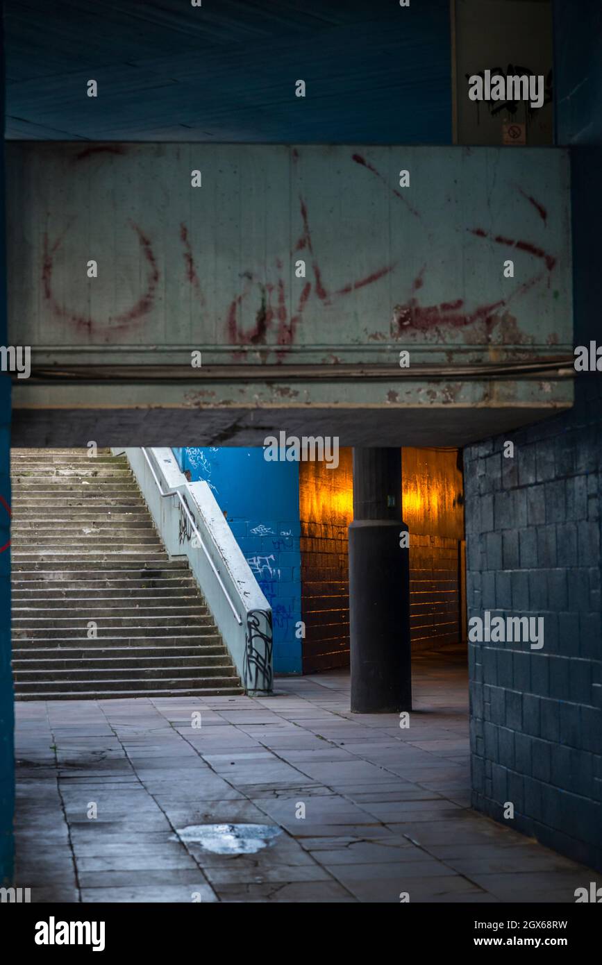 Urban underpass, London, England, UK Stock Photo - Alamy