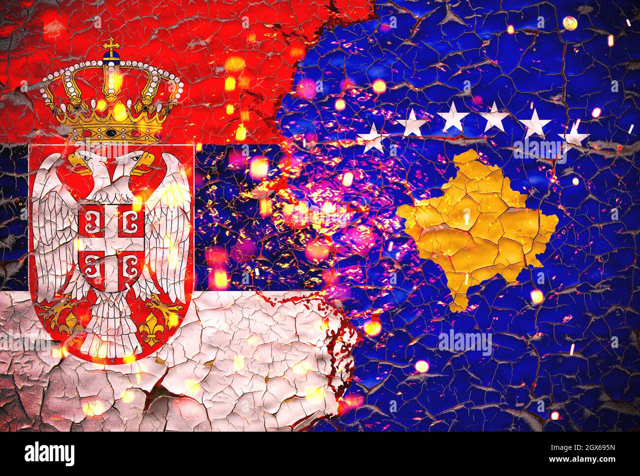 Kosovo Vs Serbia Hi Res Stock Photography And Images Alamy