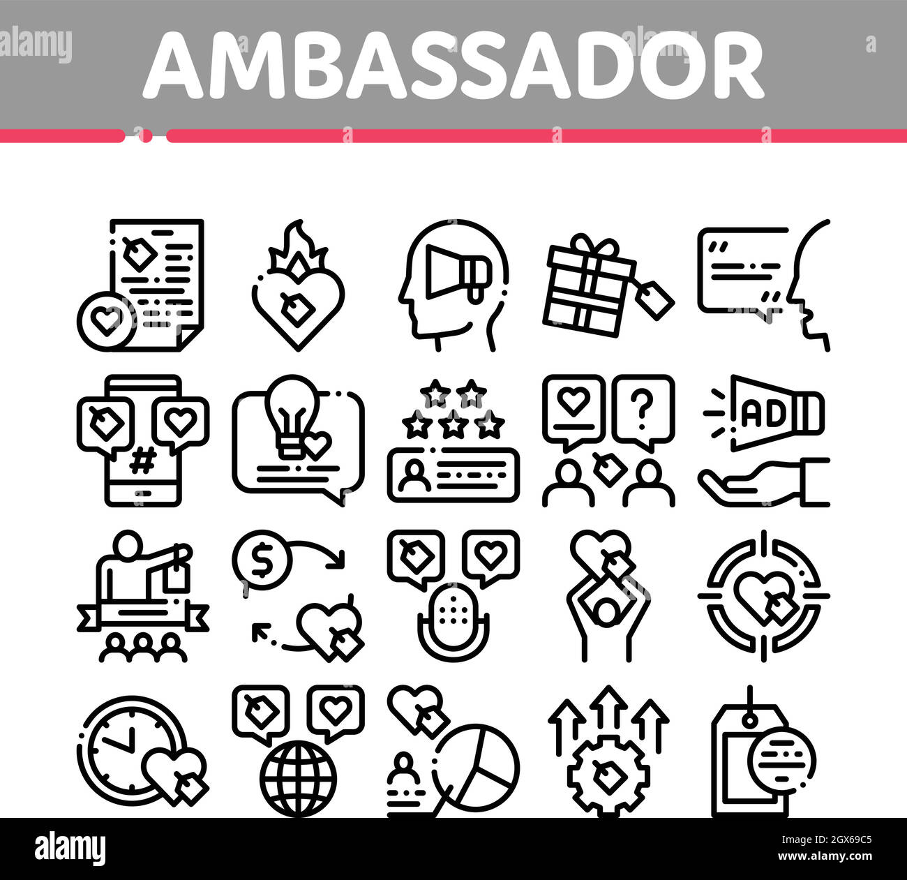 Ambassador Stock Vector Images - Alamy