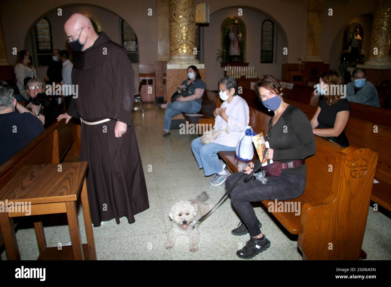 New York, New York, USA. 3rd Oct, 2021. New York, Blessing of the ...