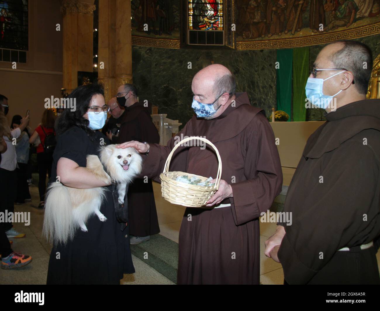 New York, New York, USA. 3rd Oct, 2021. New York, Blessing of the ...