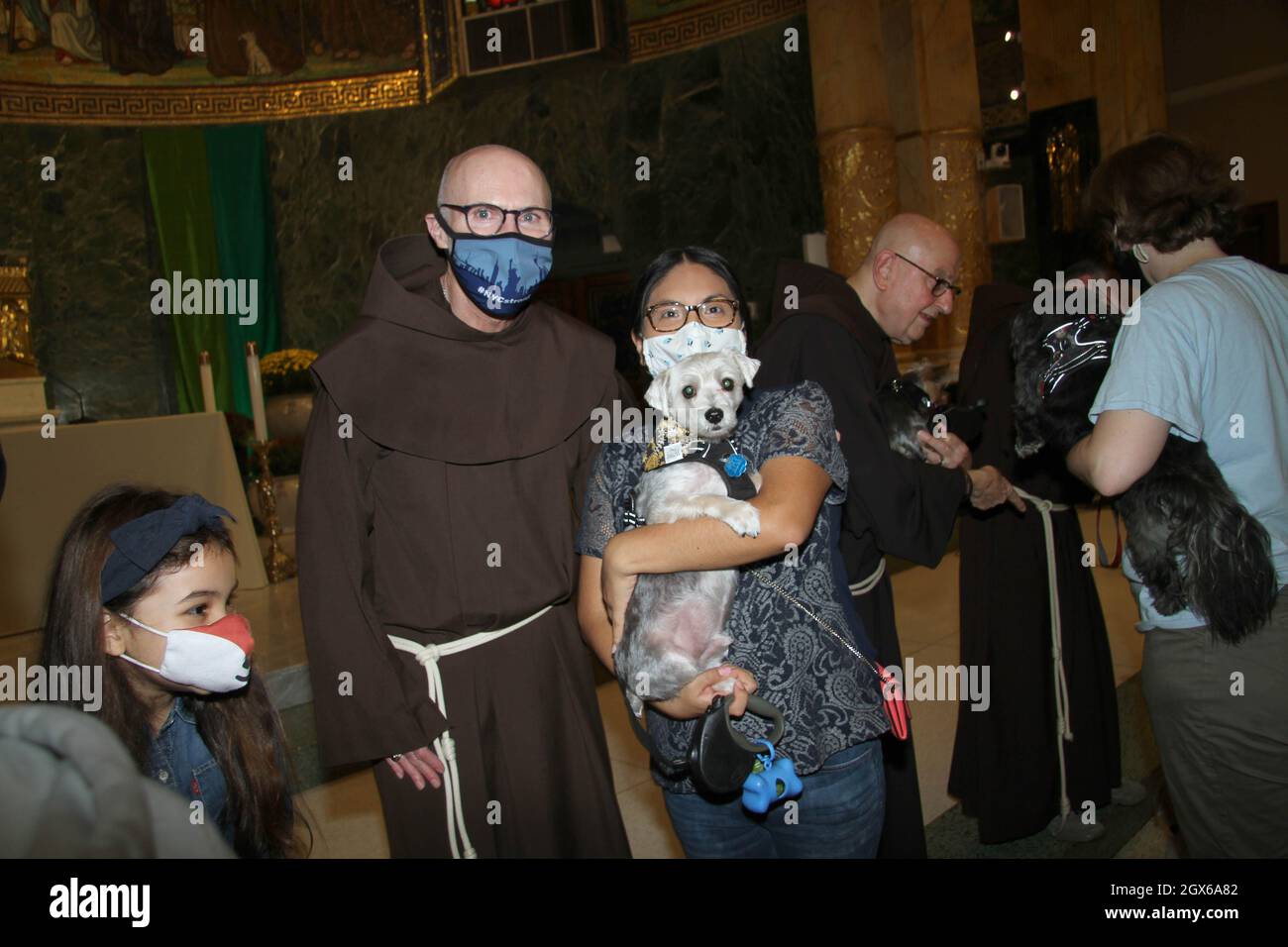 New York, New York, USA. 3rd Oct, 2021. New York, Blessing of the ...