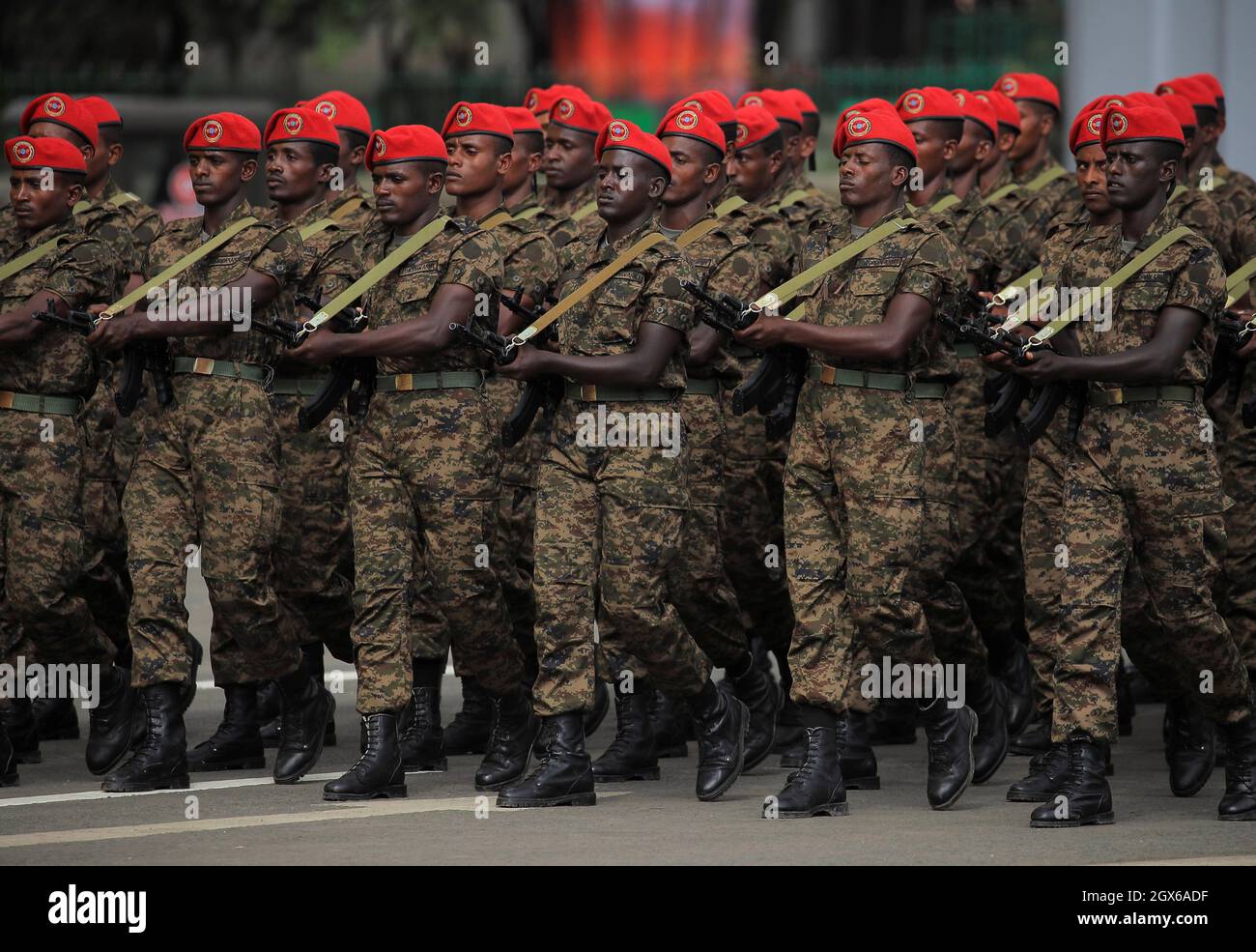 Ethiopian republican guards hi-res stock photography and images - Alamy