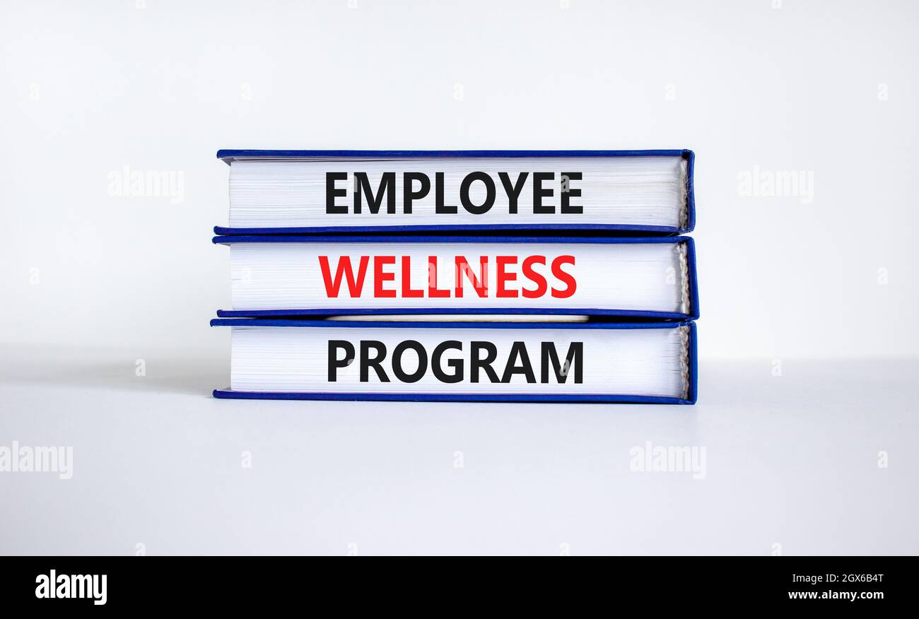 Employee wellness program symbol. Concept words 'Employee wellness ...