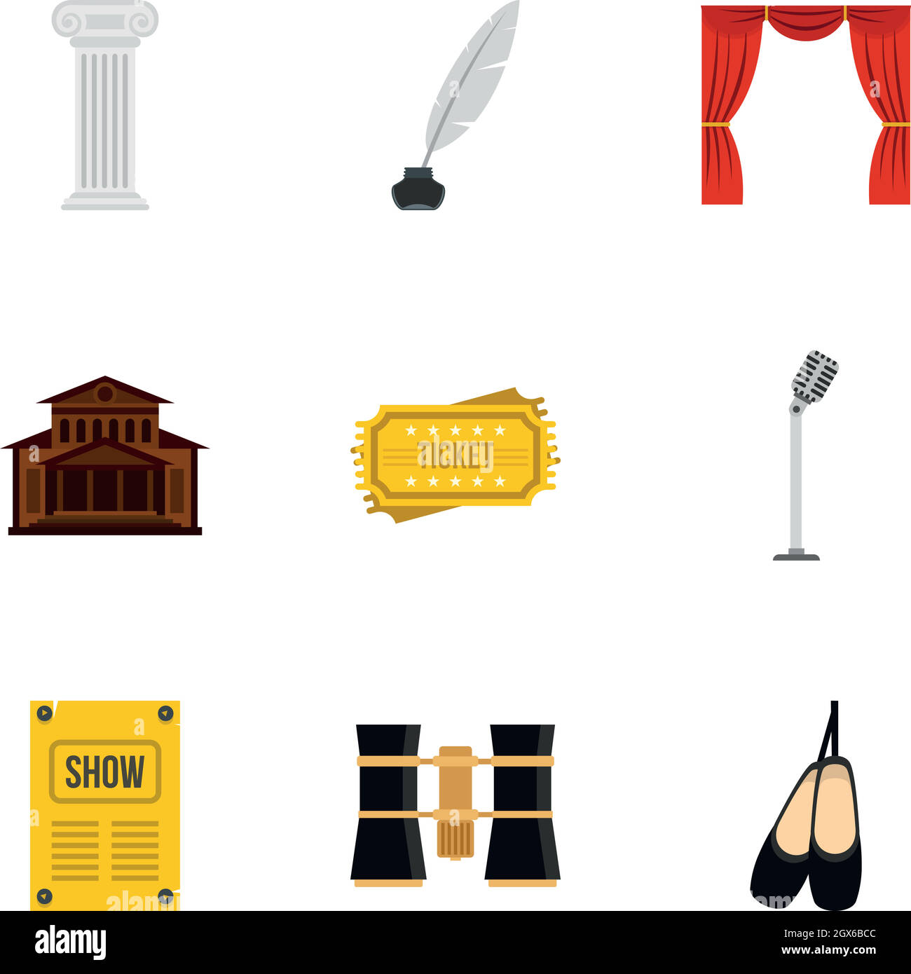 Traditional ballet Stock Vector Images - Alamy