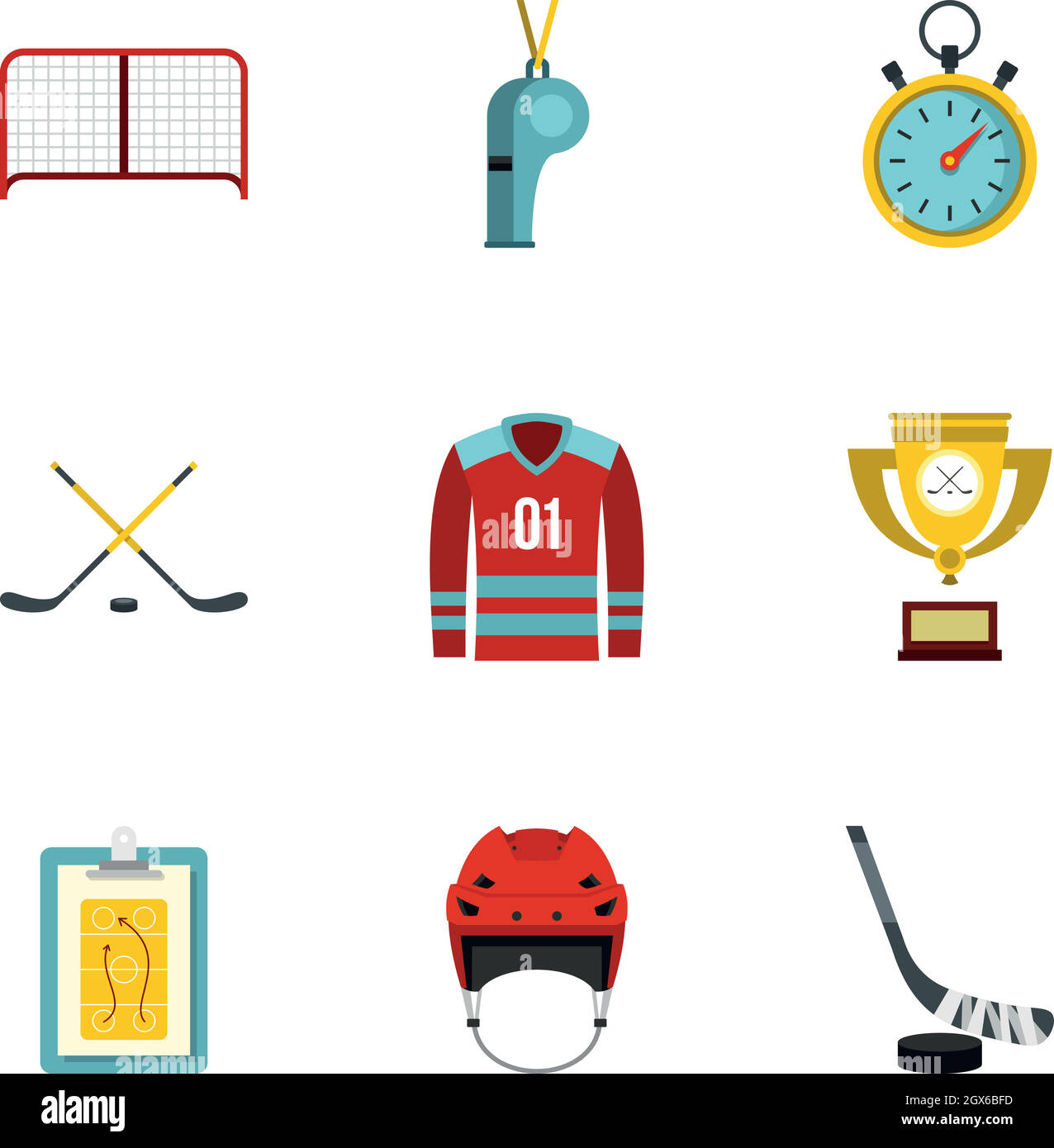 Ice team hockey coach Stock Vector Images - Alamy
