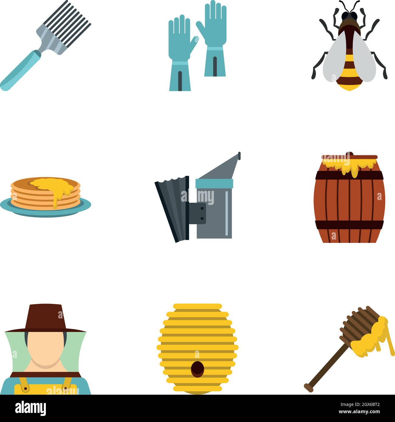 Raw organic yellow sweet Stock Vector Images - Alamy