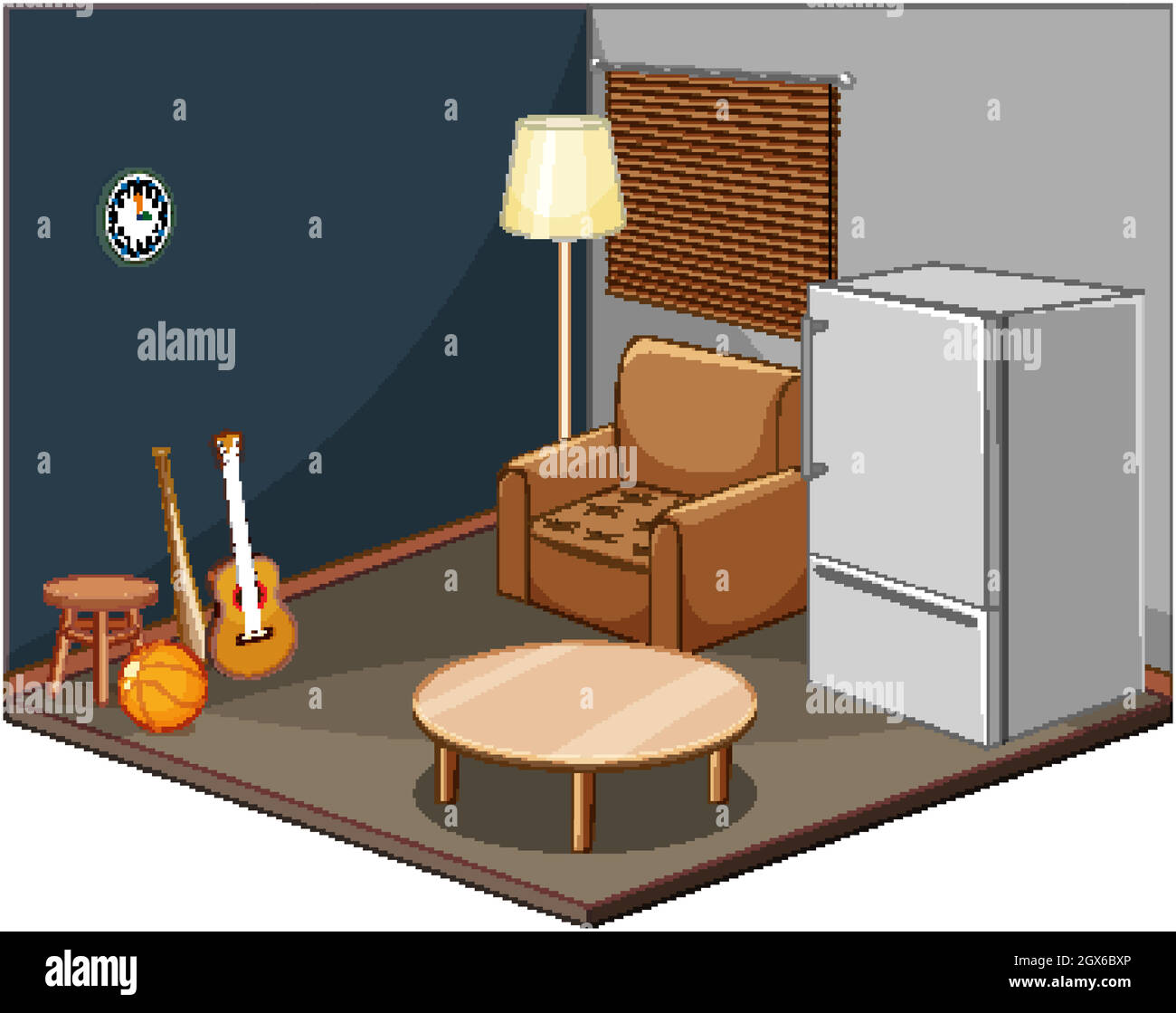 Interior image drawing room Cut Out Stock Images & Pictures - Alamy