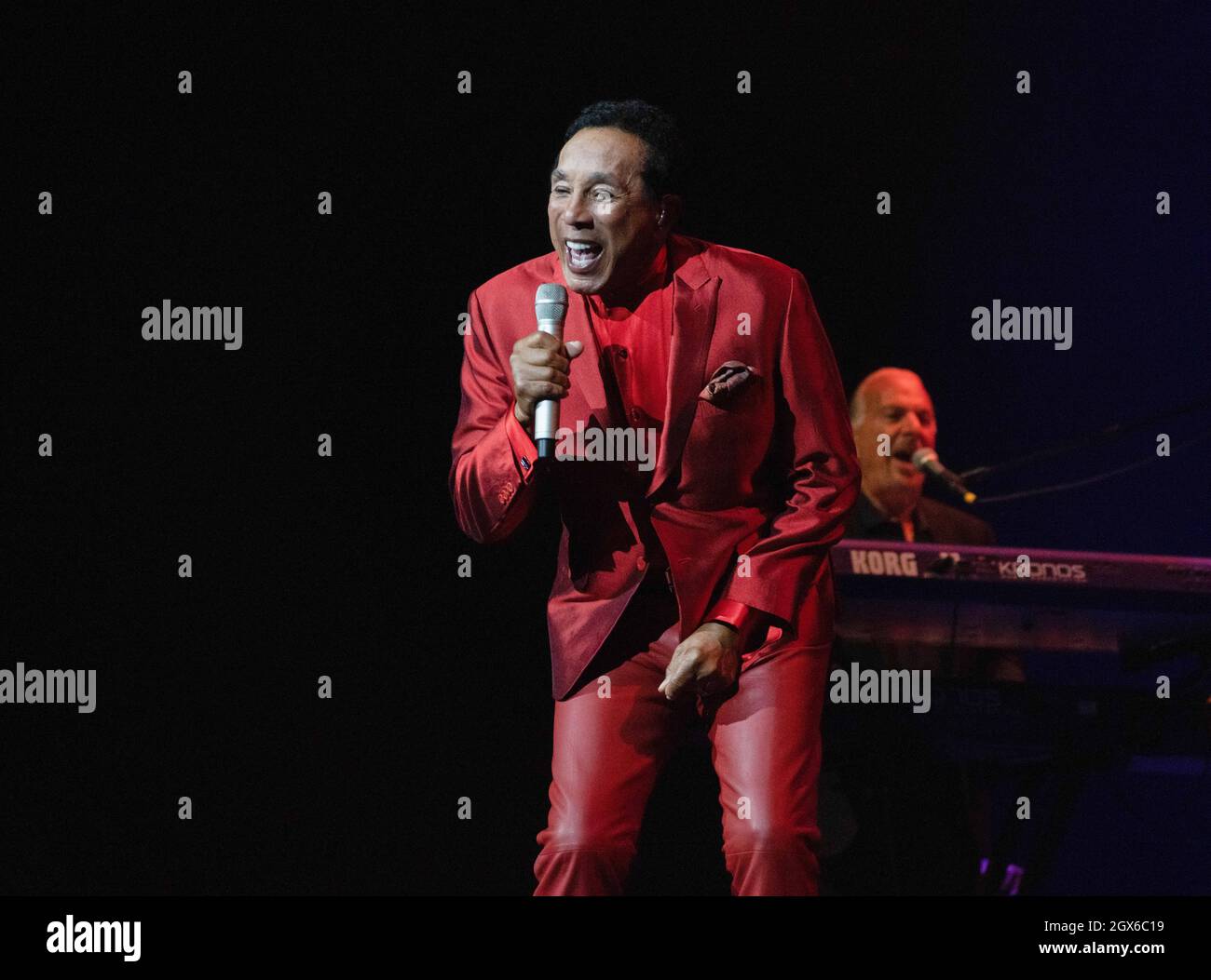 October 1, 2021, Atlantic City, New Jersey, USA: Motown legend SMOKEY ...