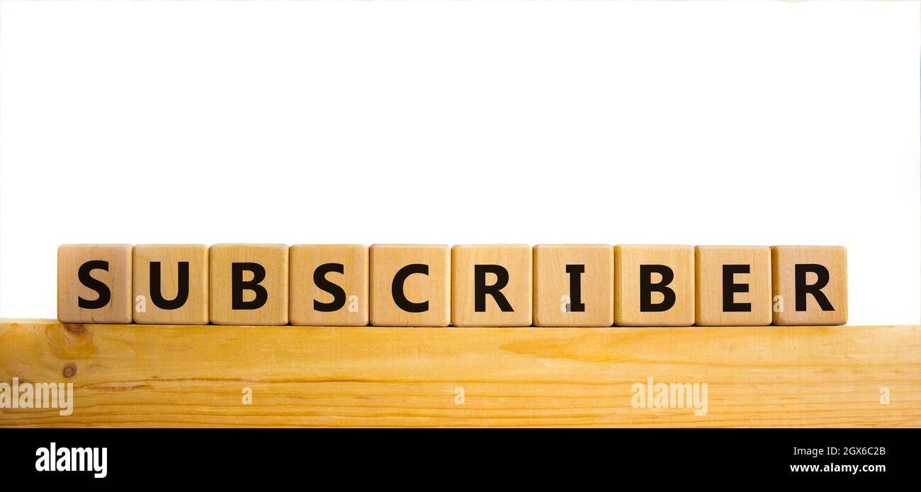 Subscriber icon hi-res stock photography and images - Alamy