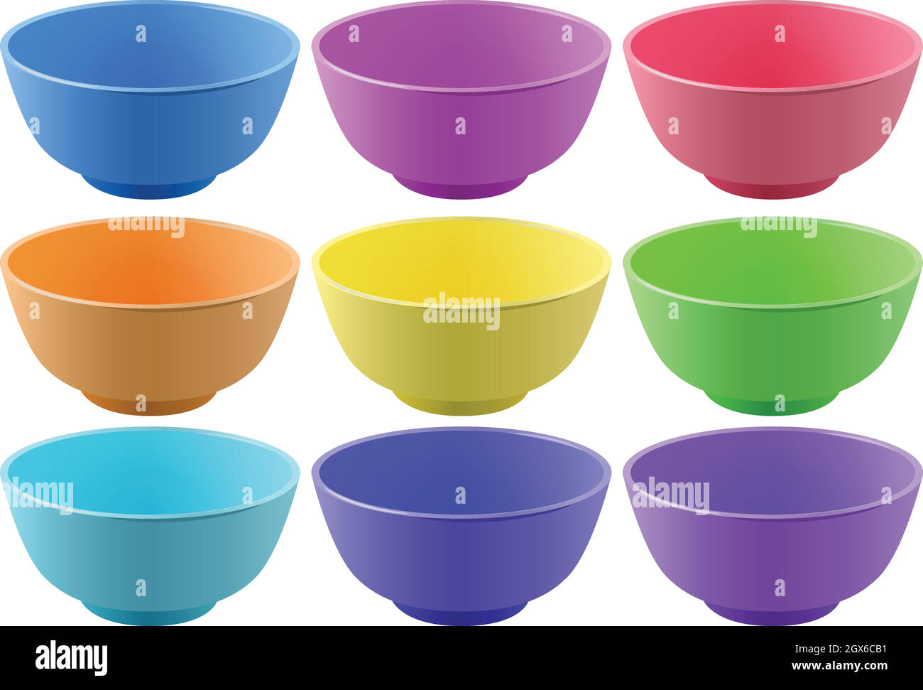 Bowls bowls Stock Vector Images - Alamy