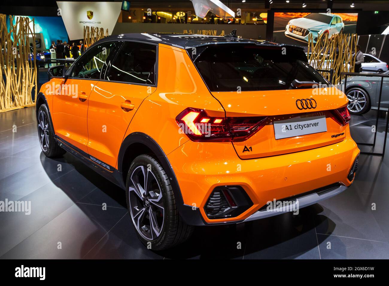 Audi A1 Citycarver car showcased at the Autosalon 2020 Motor Show ...