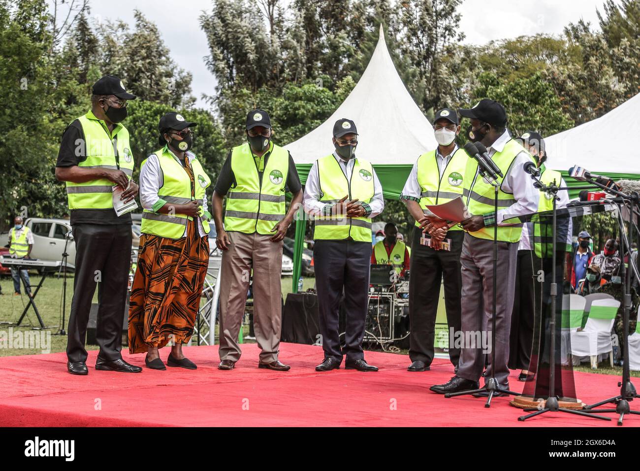 Nakuru, Kenya. 04th Oct, 2021. Kenya Independent Electoral and ...