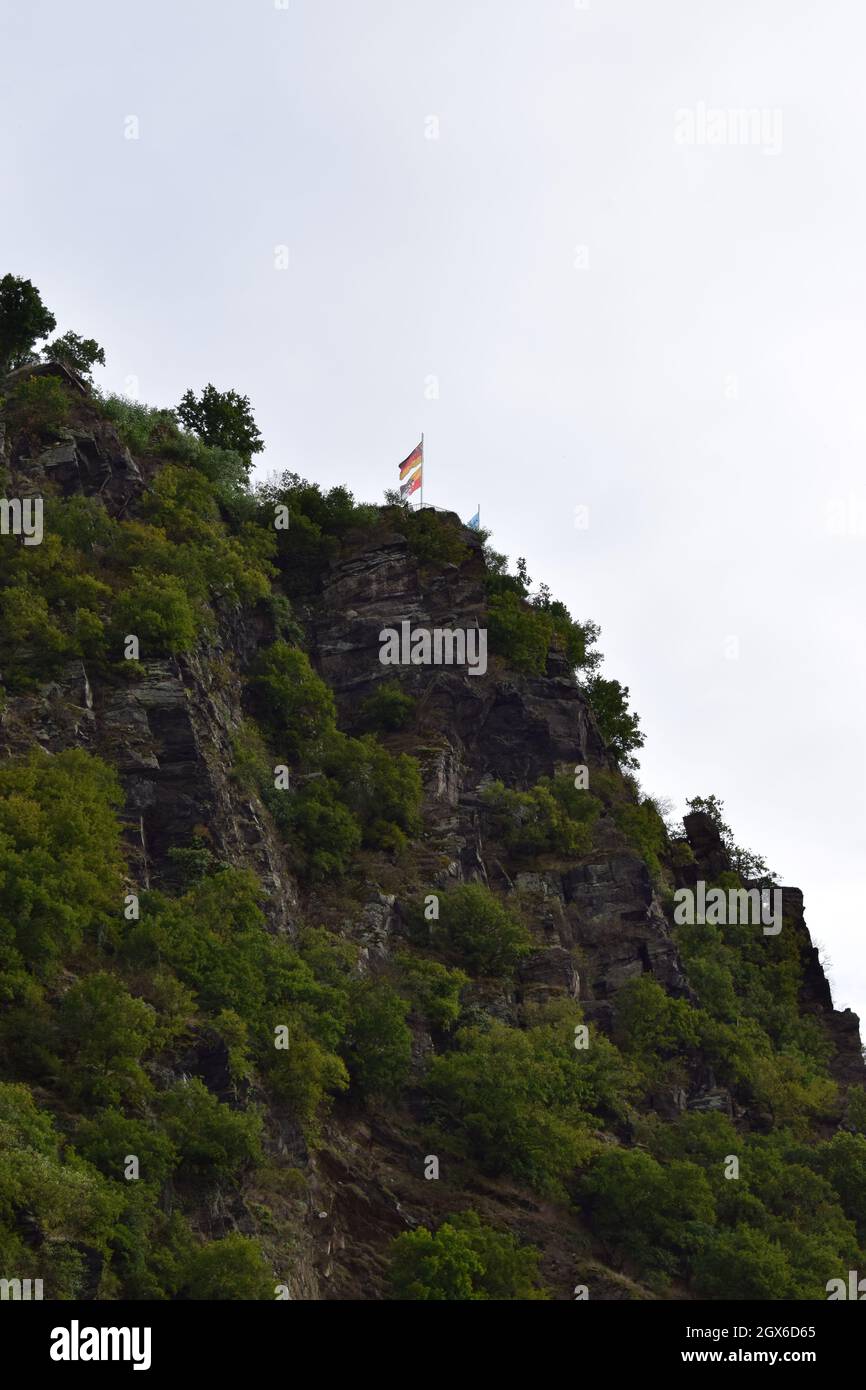 The Loreley rock in Mittelrheintal Stock Photo - Alamy