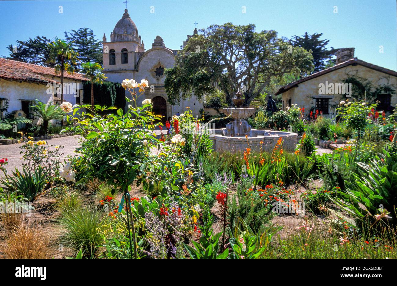 Mission San Carlos Borromeo De Carmelo Map