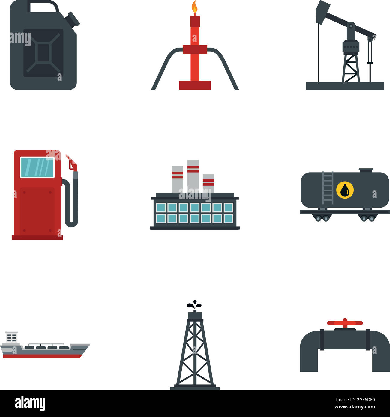 Gasoline train Stock Vector Images - Alamy
