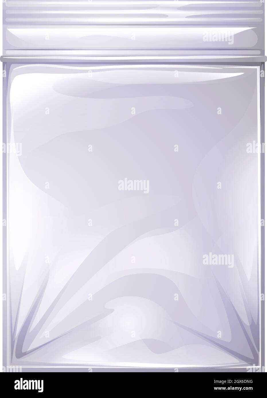 Small empty plastic bag Stock Vector Image & Art - Alamy
