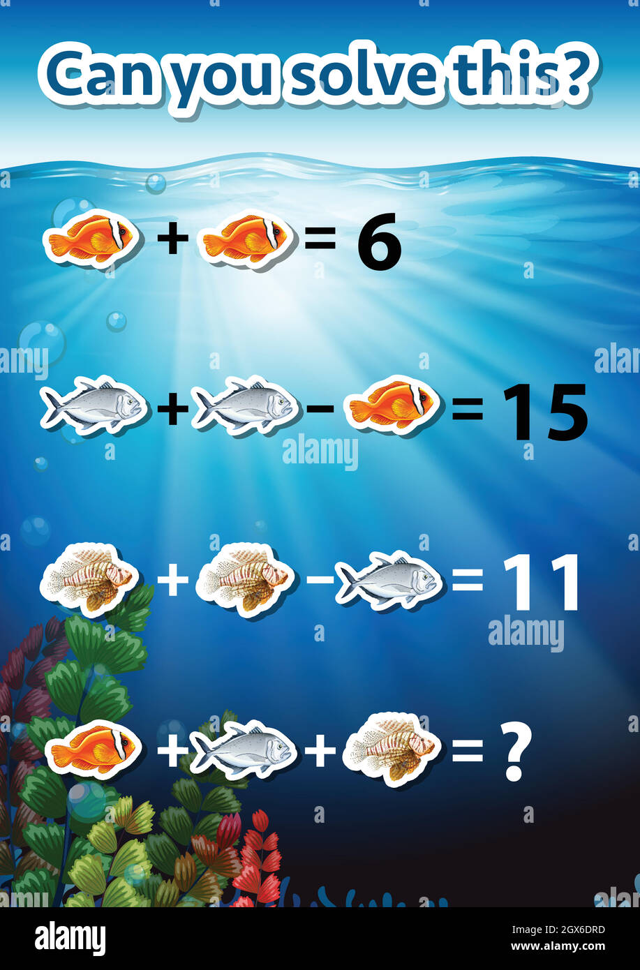 Can you solve this Stock Vector Image & Art - Alamy