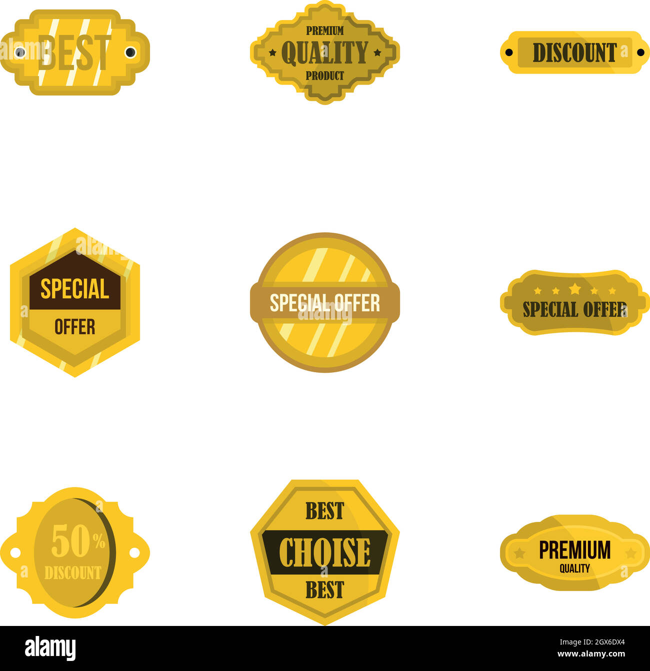 Premium quality icon metallic Stock Vector Images - Alamy