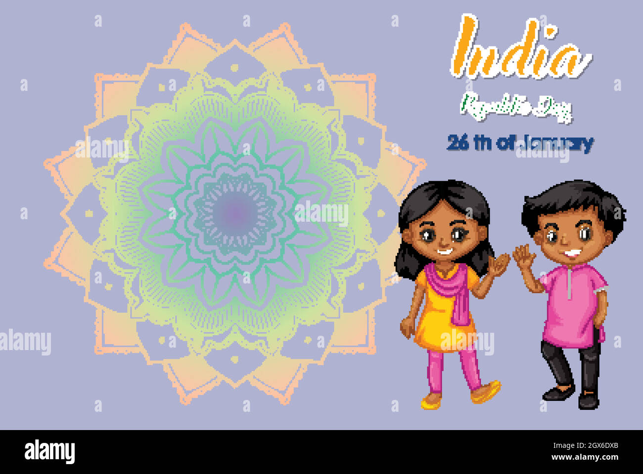 Public holiday poster design with happy kids Stock Vector Image & Art ...