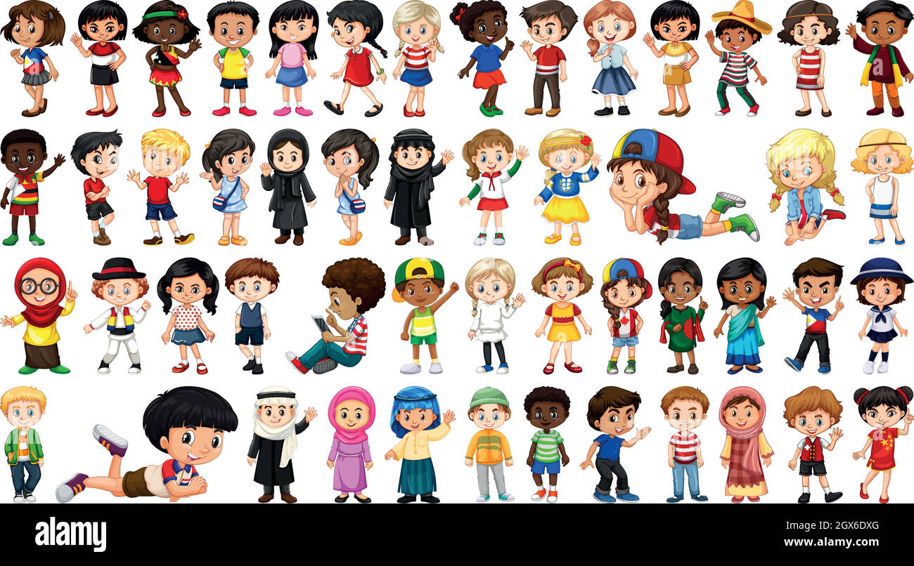 Multicultural man Stock Vector Images - Alamy