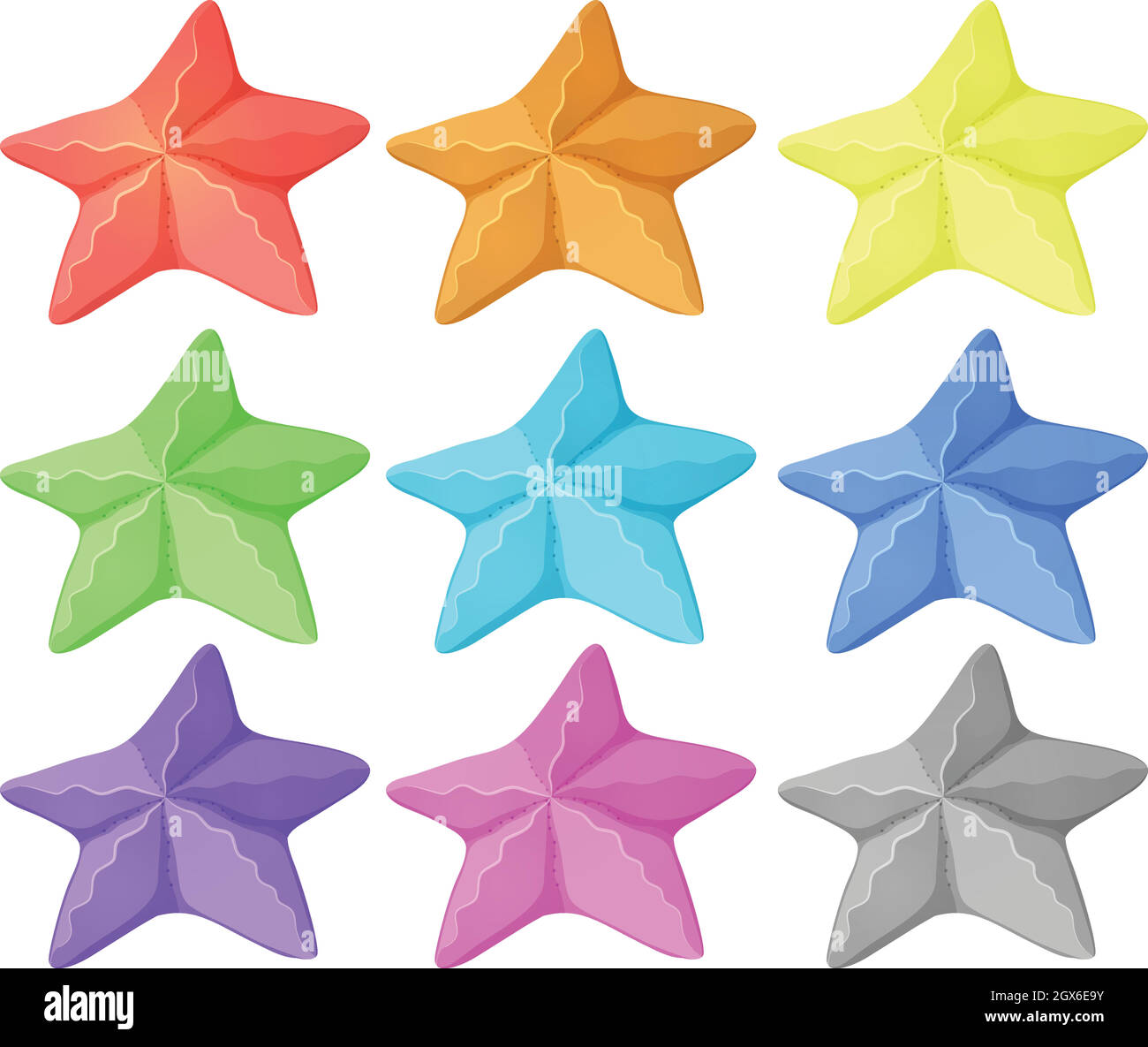 Many different colors pink Stock Vector Images - Alamy