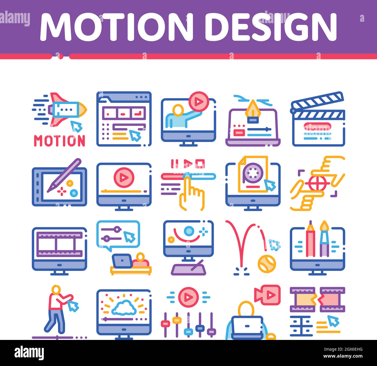 Action programme Stock Vector Images - Alamy
