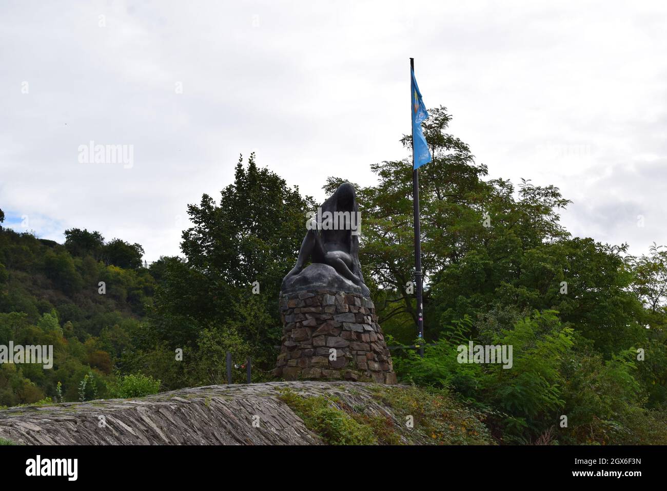 Rhine lorelei statue hi-res stock photography and images - Alamy