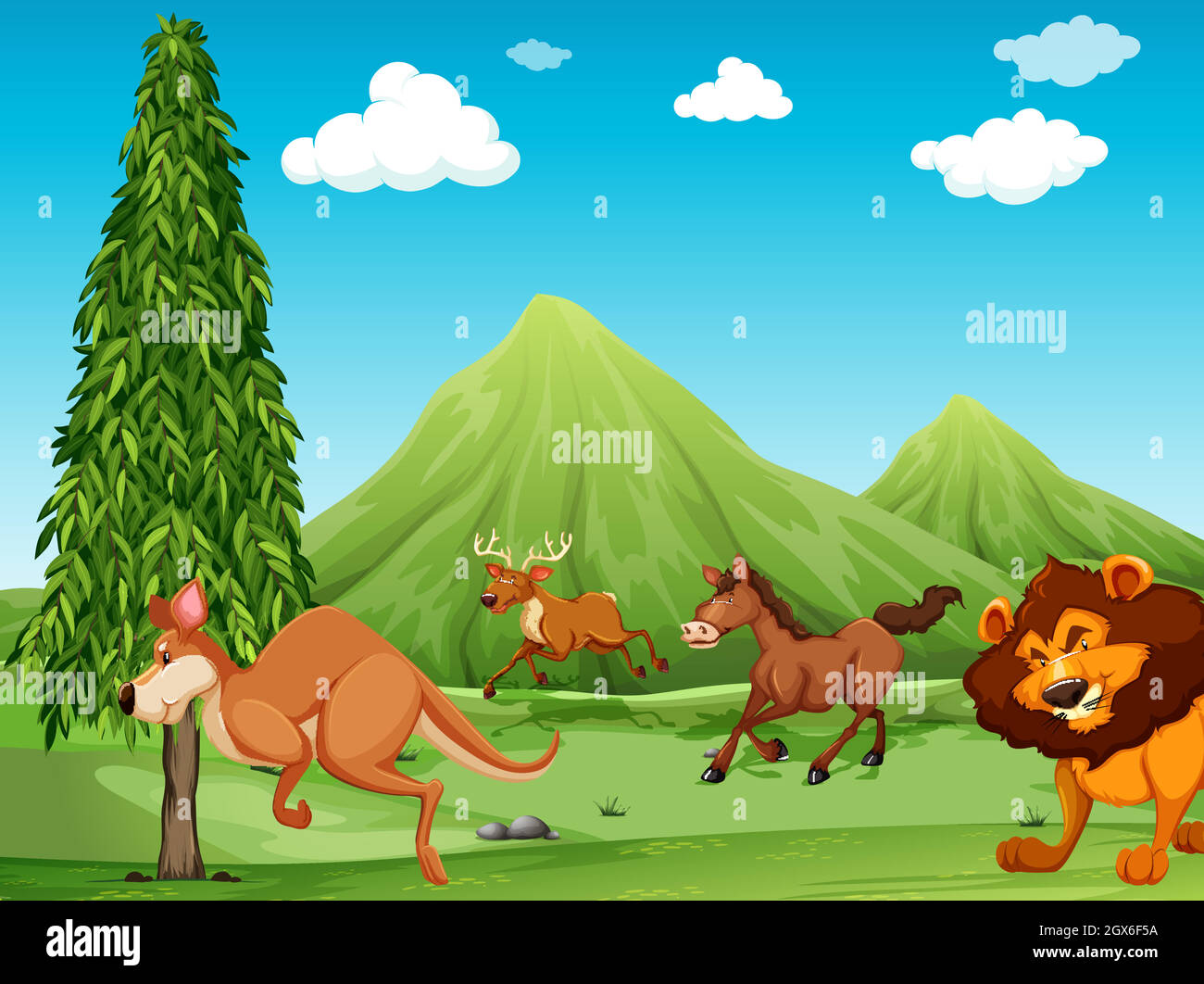 Hop planting Stock Vector Images - Alamy