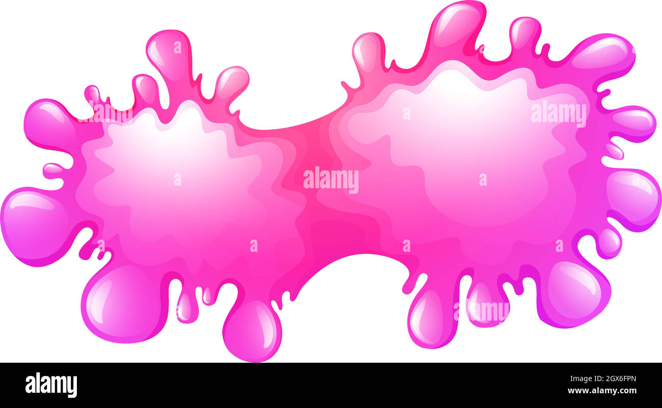 Pink splash on white Stock Vector Image & Art - Alamy
