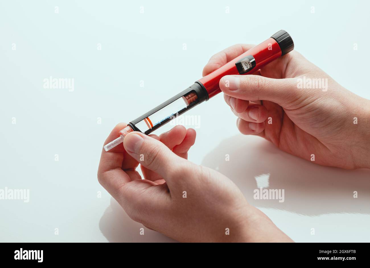 Medicine, diabetes, glycemia, healthcare and people concept - close-ups ...