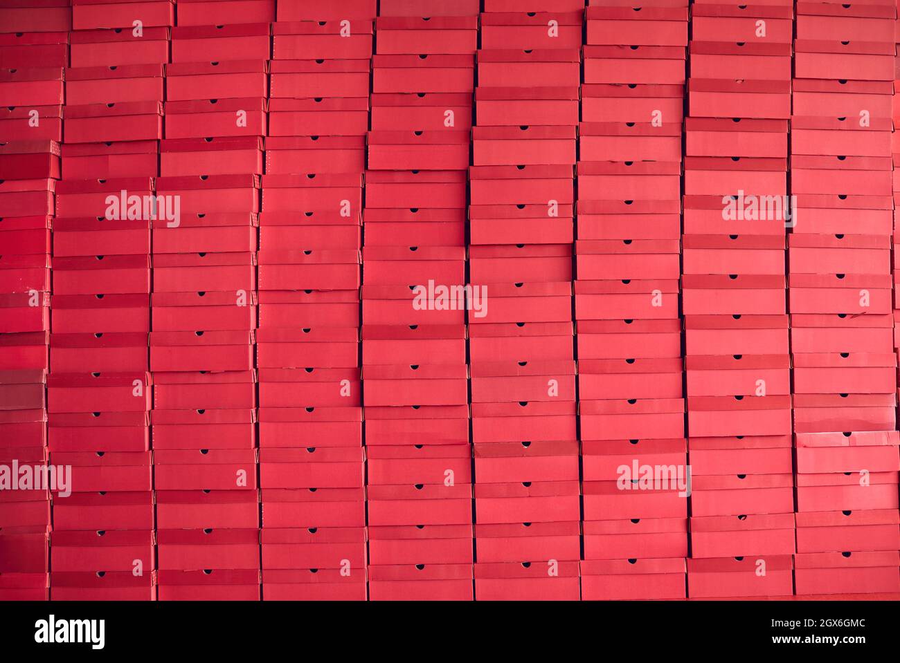 Stacked boxes warehouse hi-res stock photography and images - Alamy
