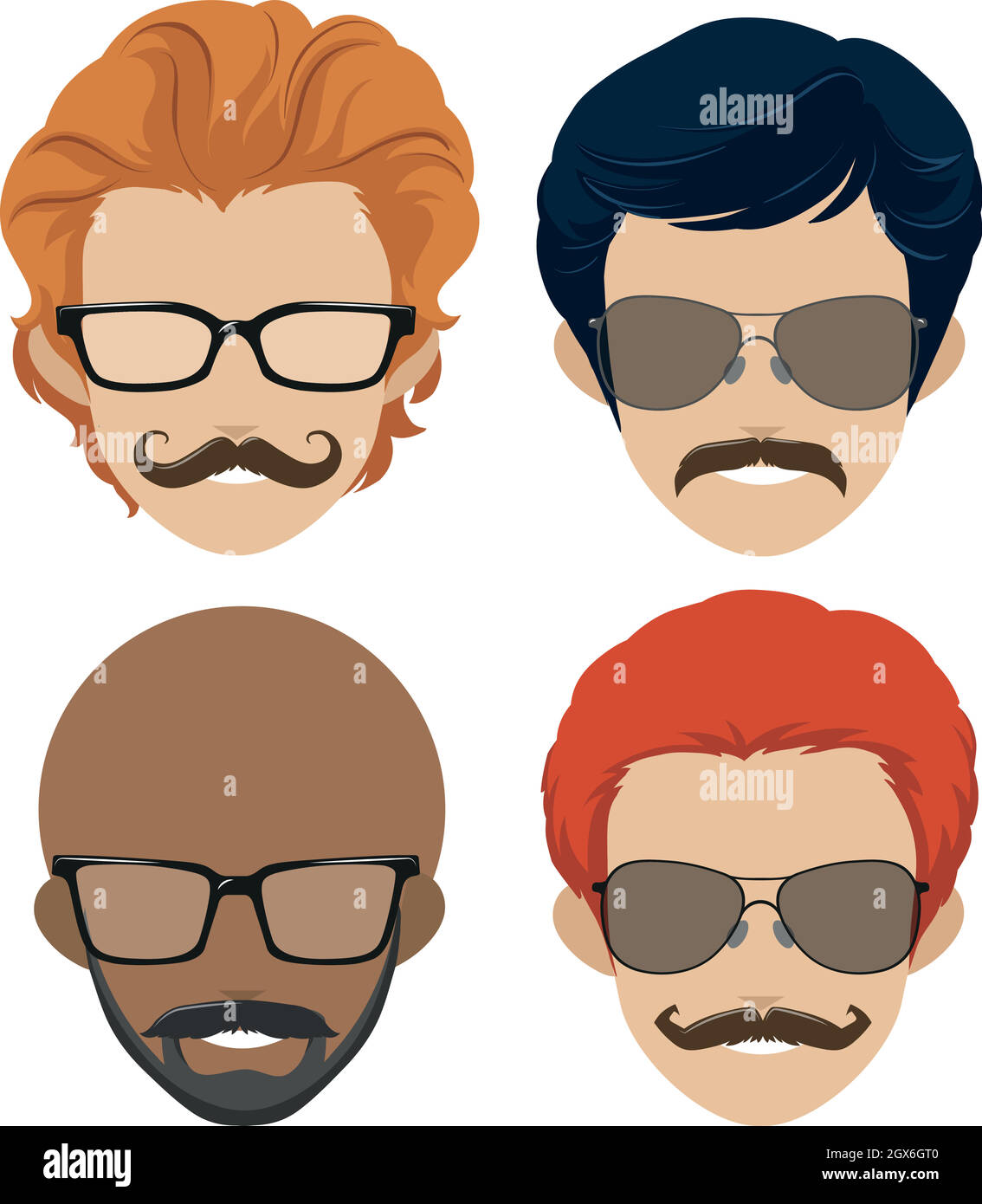 Men styles Stock Vector Images - Alamy