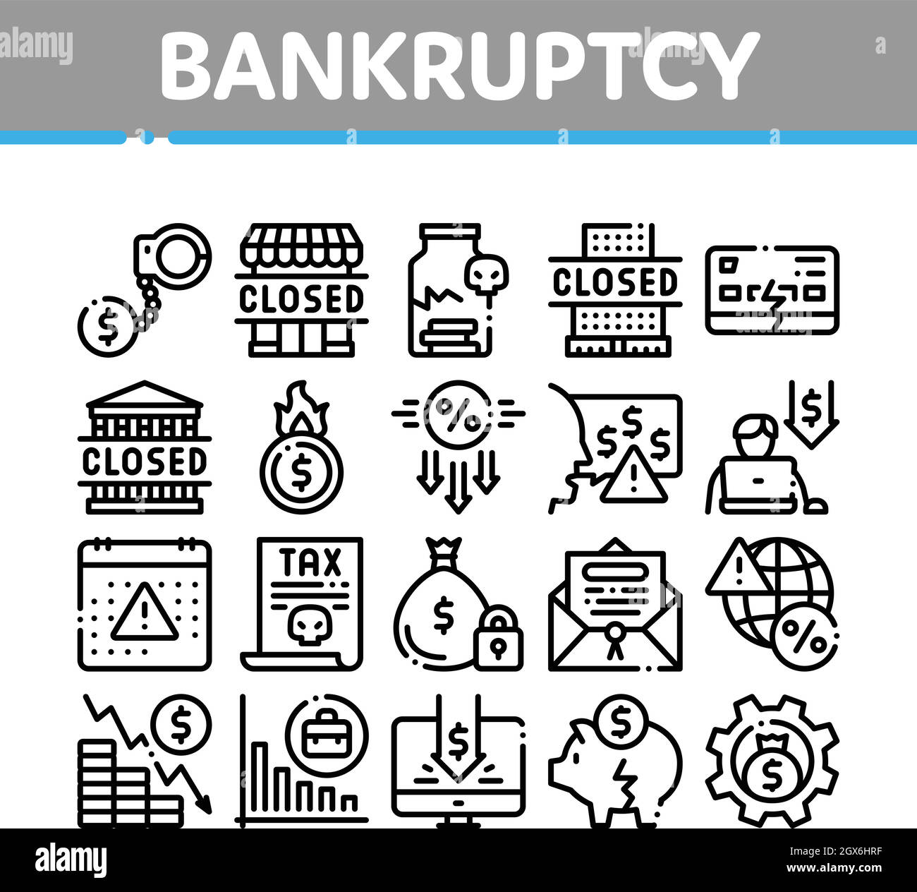 Business card icons hi-res stock photography and images - Alamy