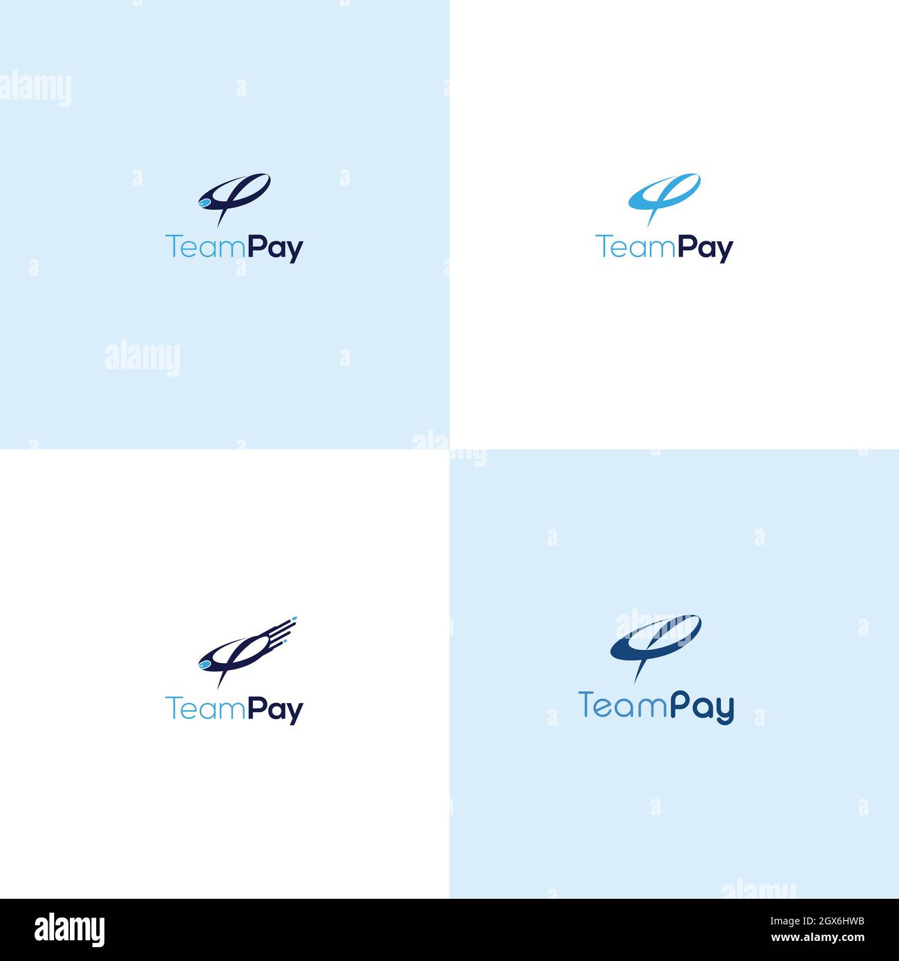 There are P, T and Pay book icons combined with the Team Pat logo Stock ...