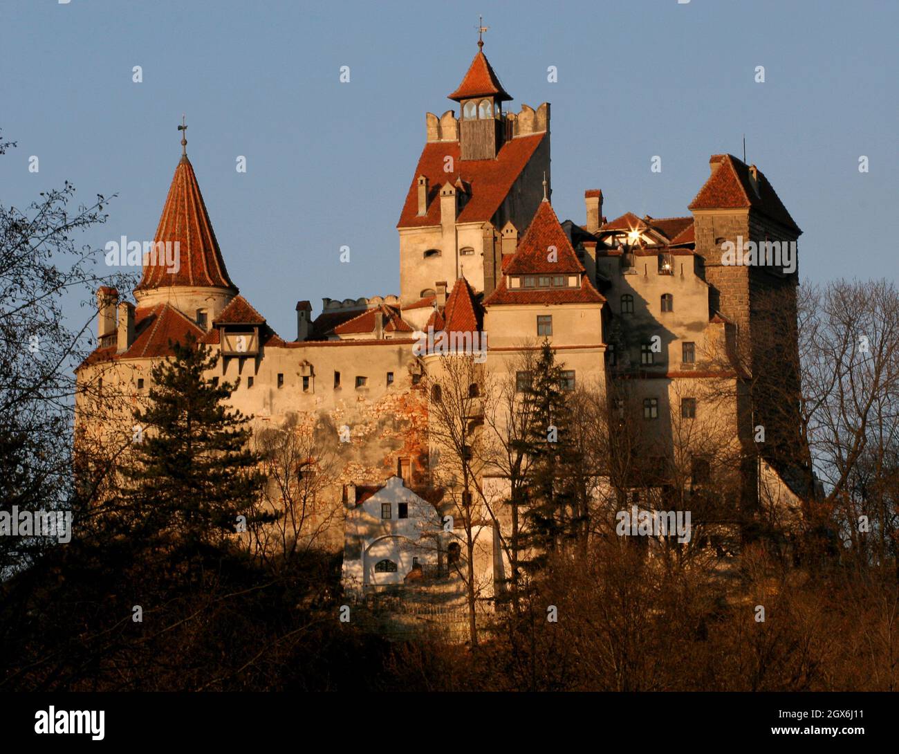 Bran castle of Transylvania, Romania Stock Photo - Alamy