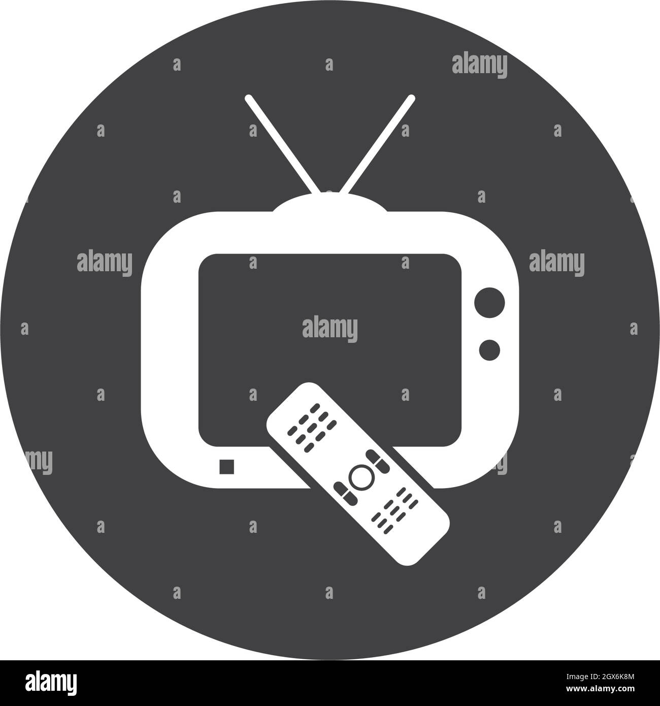 Tv remote tv Stock Vector Images - Alamy