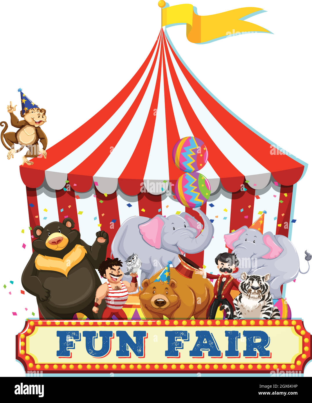 Horse fair Stock Vector Images - Alamy