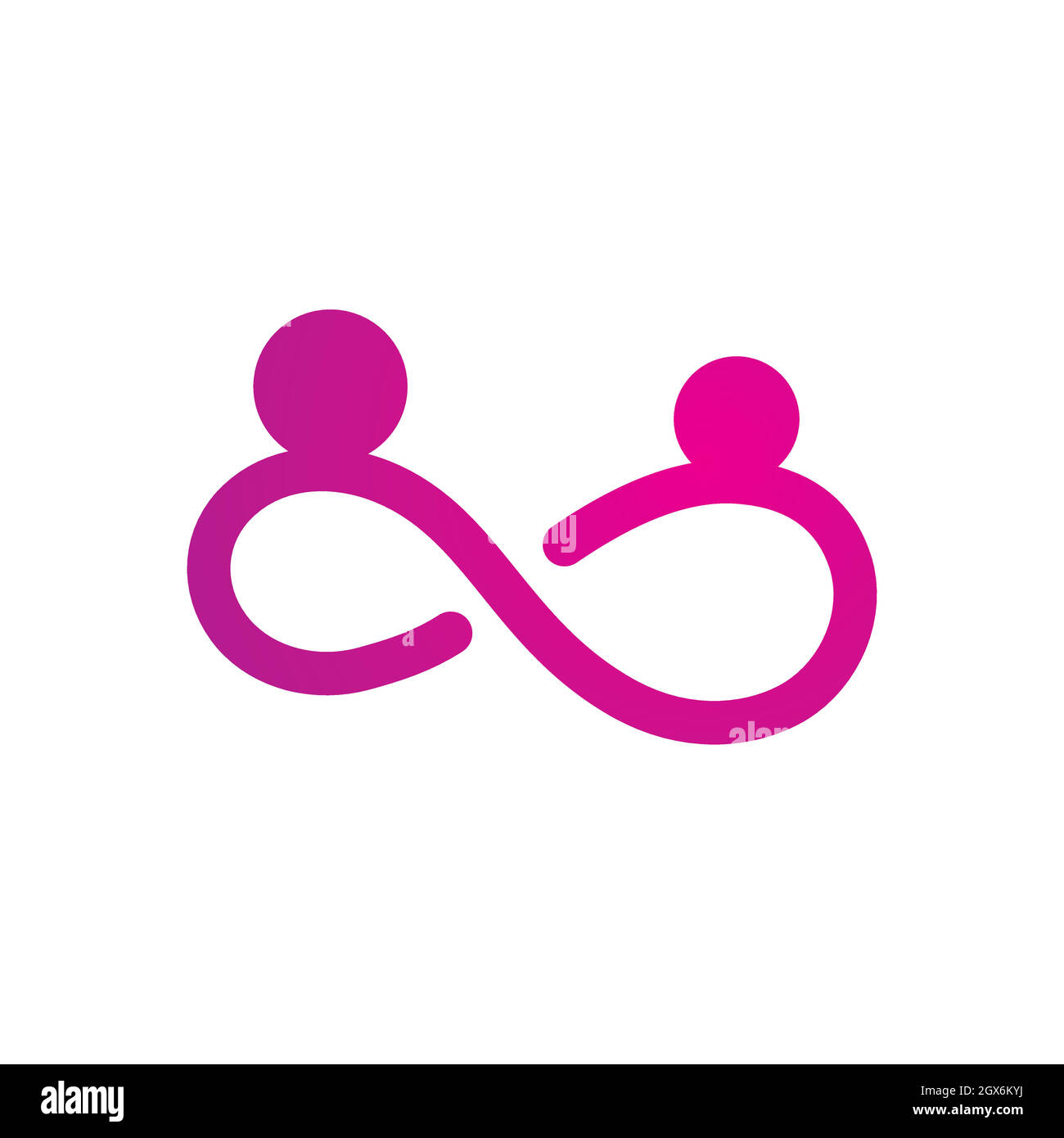 infinity people family and community logo vector Stock Vector Image ...