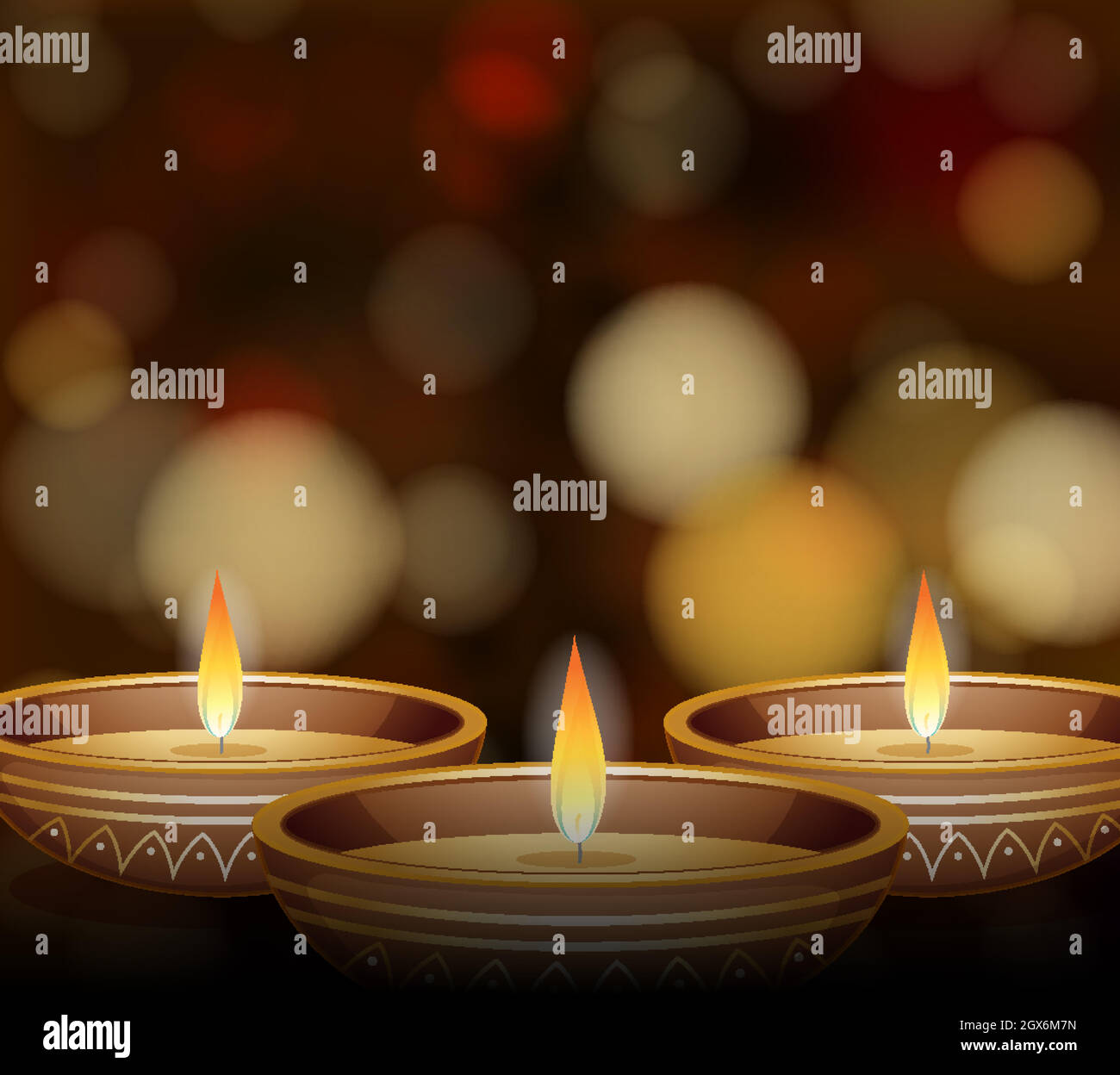 Candle and lights Stock Vector Images - Alamy