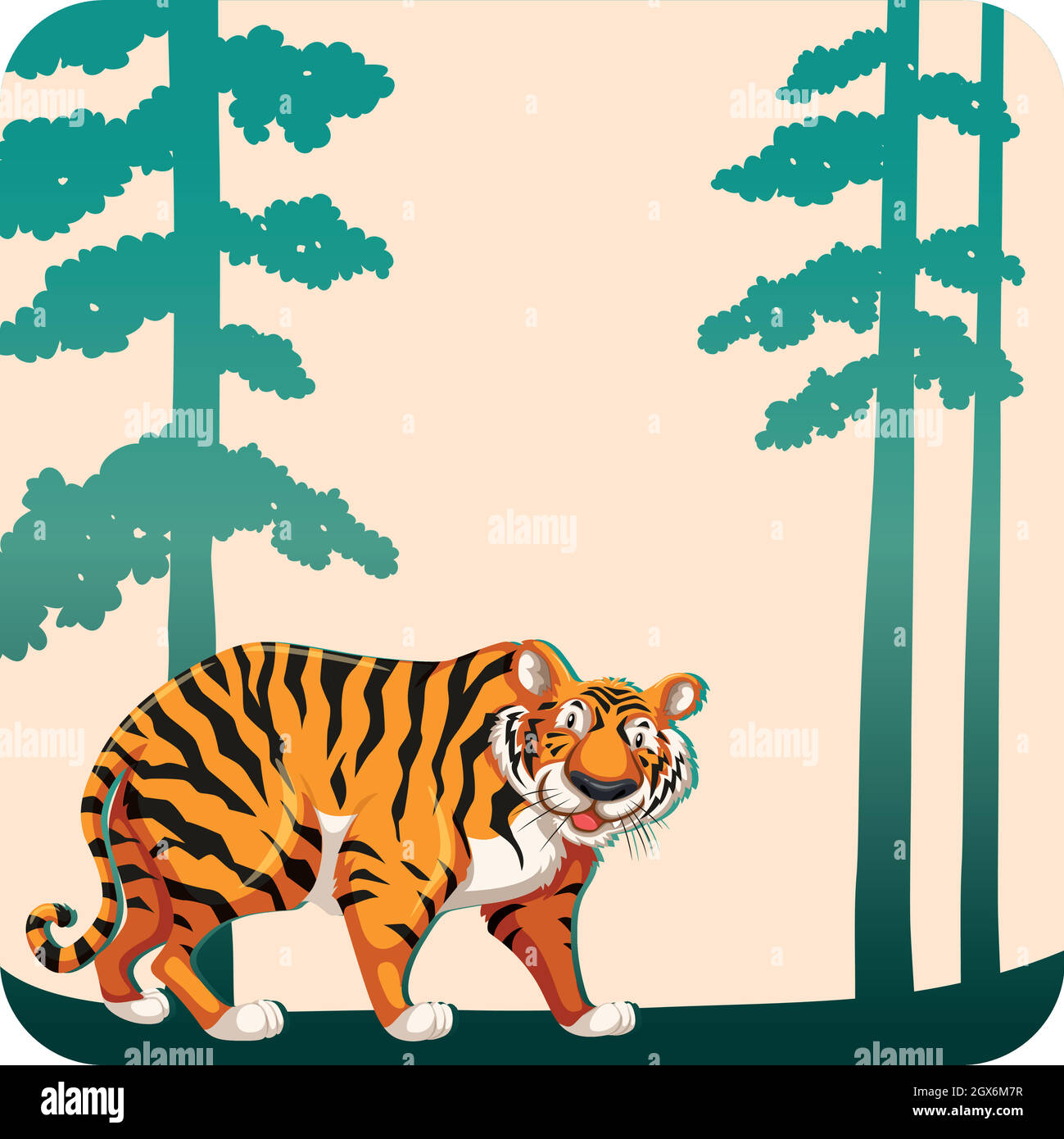 Tiger clipart hi-res stock photography and images - Alamy