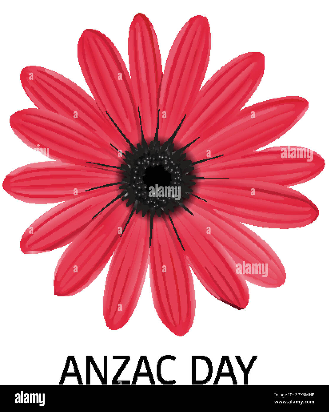 Anzac day on sign on white background Stock Vector Image & Art - Alamy