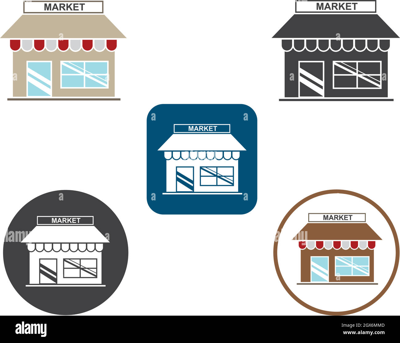 store icon logo vector illustration Stock Vector Image & Art - Alamy