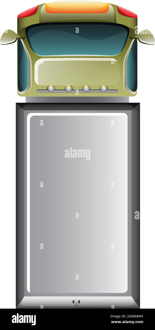 Delivery vehicle road Stock Vector Images - Alamy