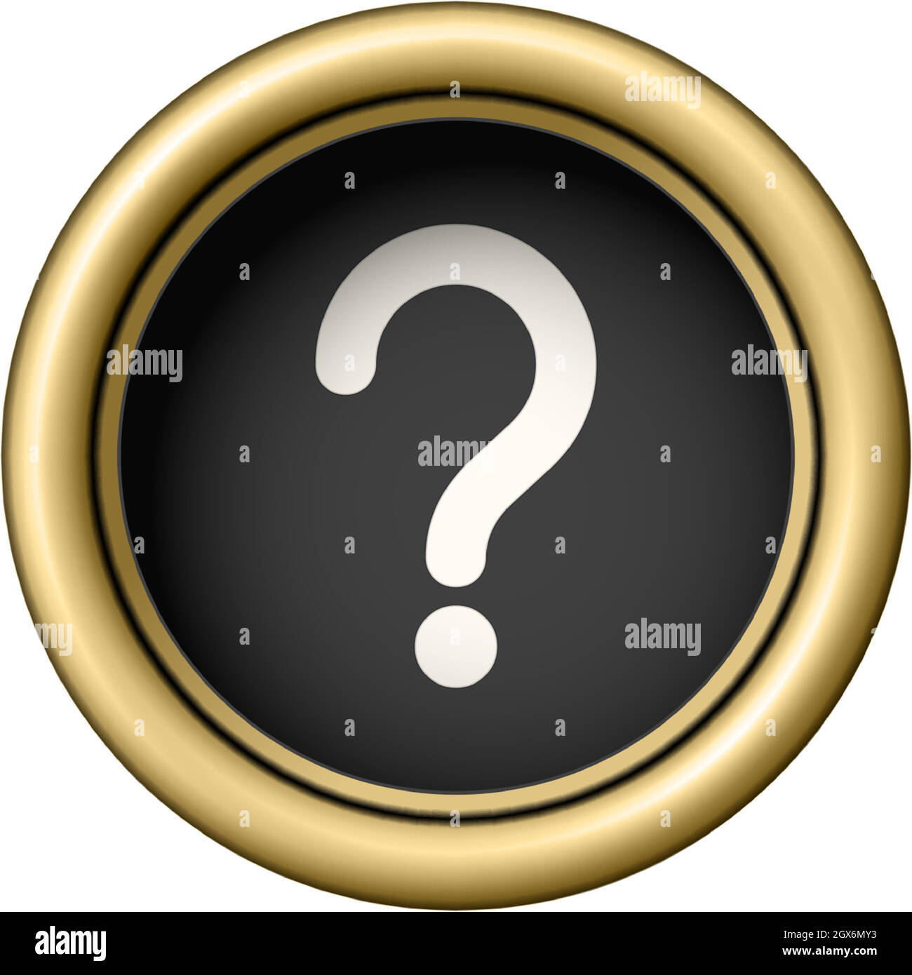 Question mark key vintage typewriter hi-res stock photography and ...