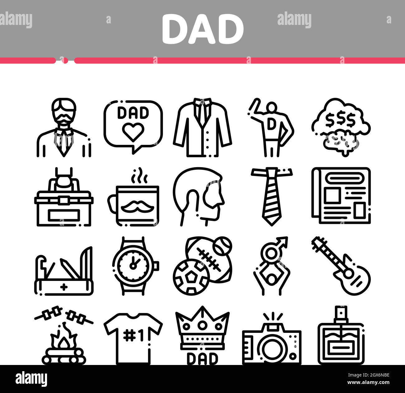 Dad logo hi-res stock photography and images - Alamy