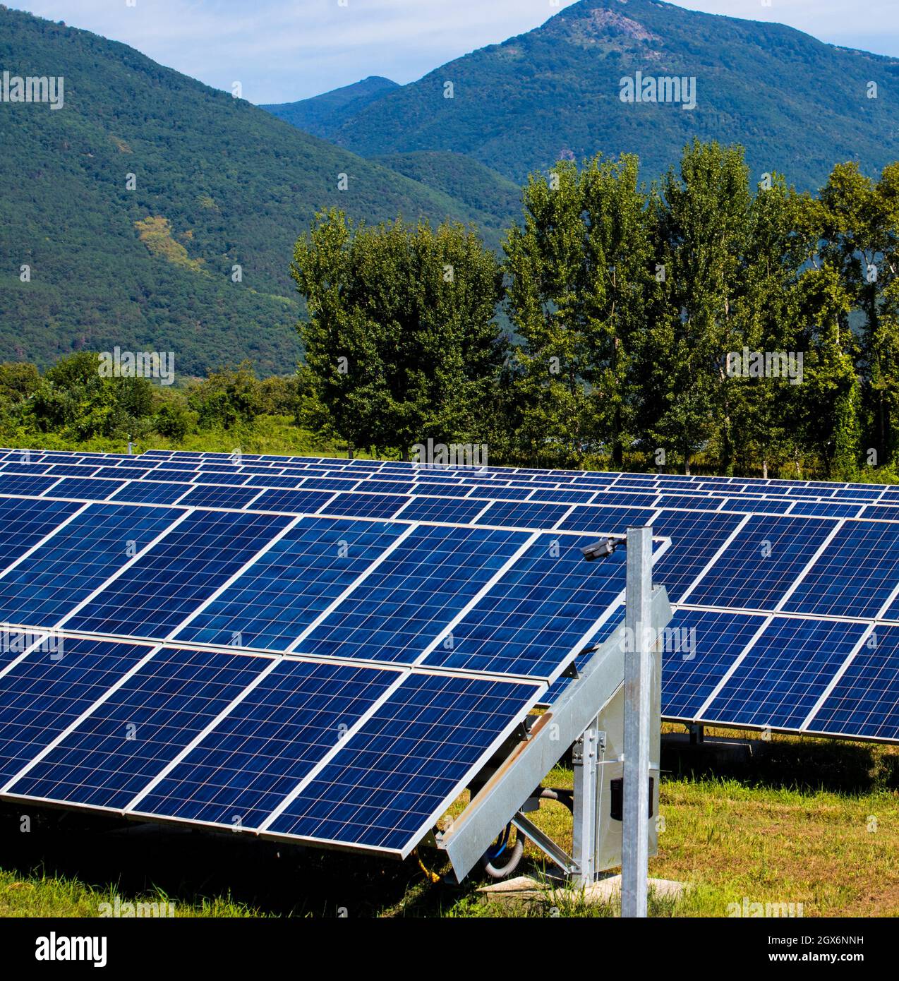 solar panels, batteries, concept of green energy Stock Photo - Alamy